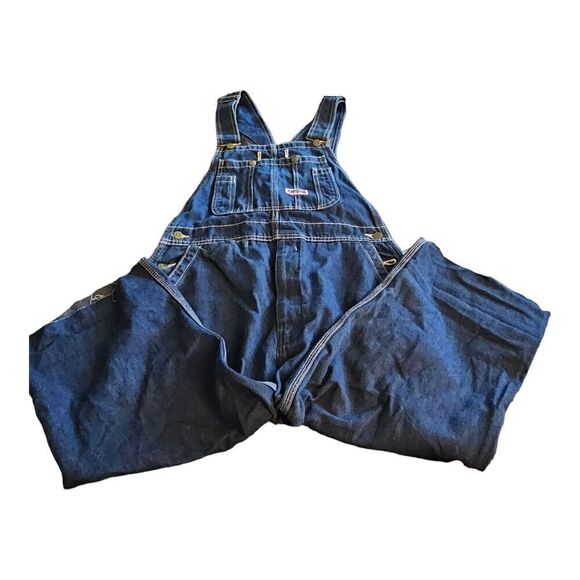 big smith | Jeans | Vtg Big Smith Carpenter Bib Overalls Cut Into ...